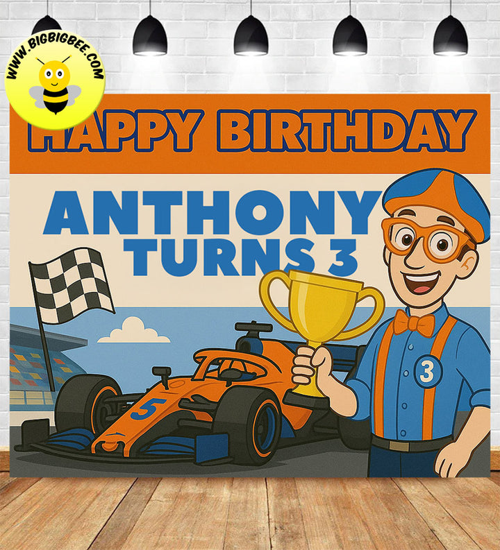 Blippi – BigBigBee Party Sign